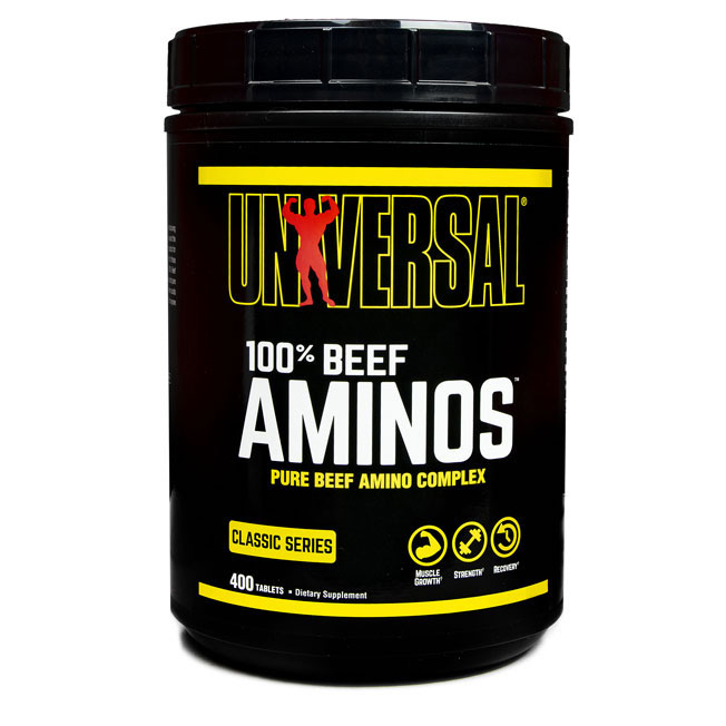 Universal Beef Aminos 400 Tabs Universal Nutrition Europe